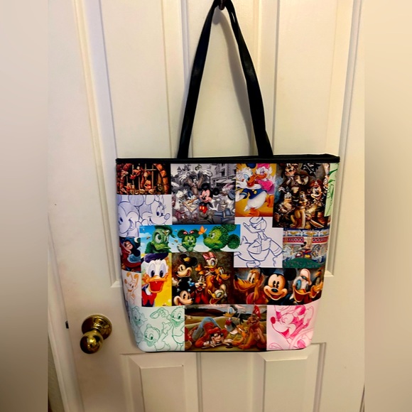 Loungefly | Bags | Disneyland Disney Character Loungefly Tote | Poshmark